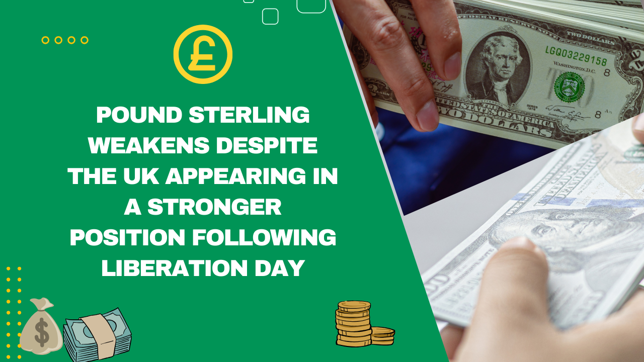 Pound Sterling weakens despite the UK appearing in a stronger position ...
